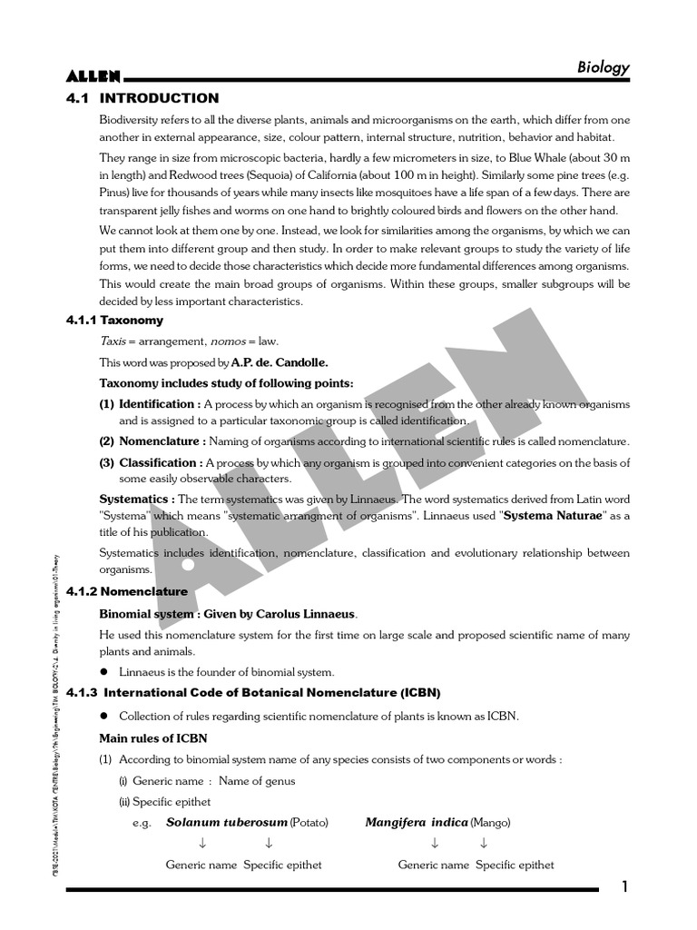 Taxonomy and Classification Basics | PDF | Taxonomy (Biology) | Bacteria