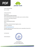 RBZ Declaration | PDF