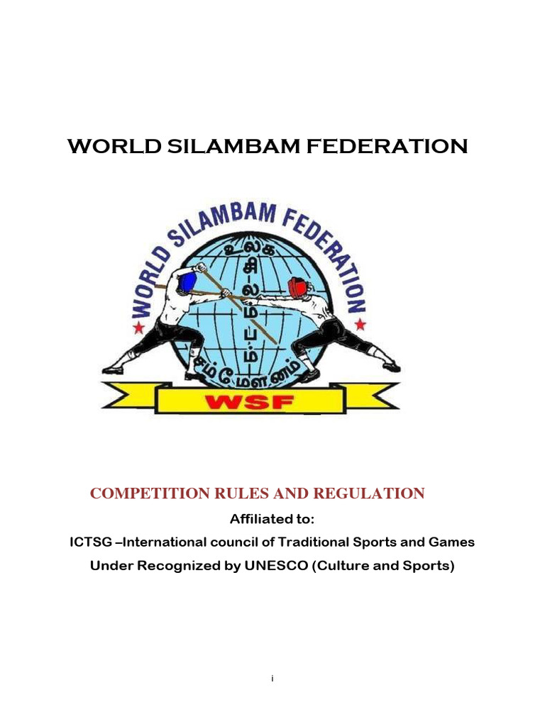 Silambam Rules | PDF | Foot (Unit) | Tamils