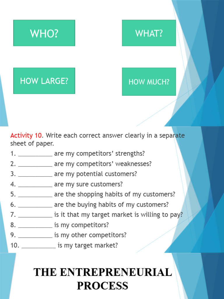 Lesson 5 | PDF | Entrepreneurship | Business Plan