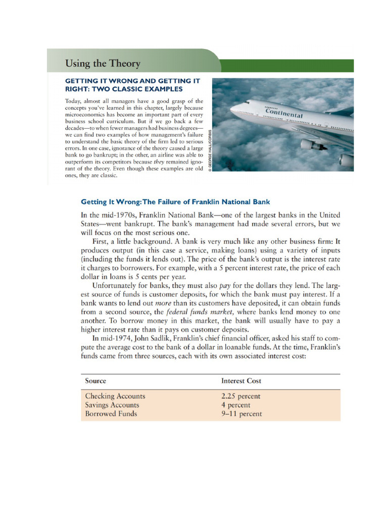 Franklin National Bank | PDF