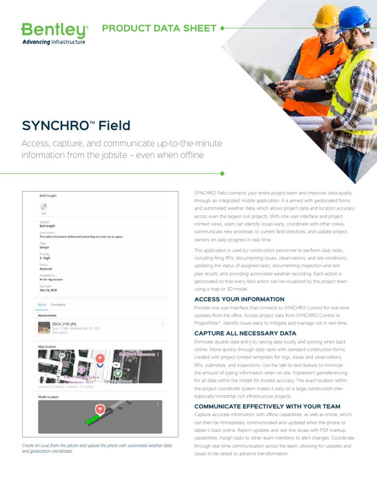 PDS SYNCHRO Field LTR EN LR | PDF | Ios | Online And Offline