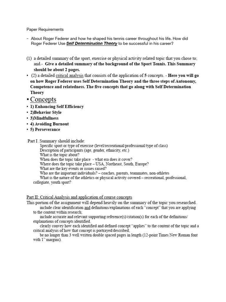 Research Paper Instructions 2 | PDF | Career & Growth