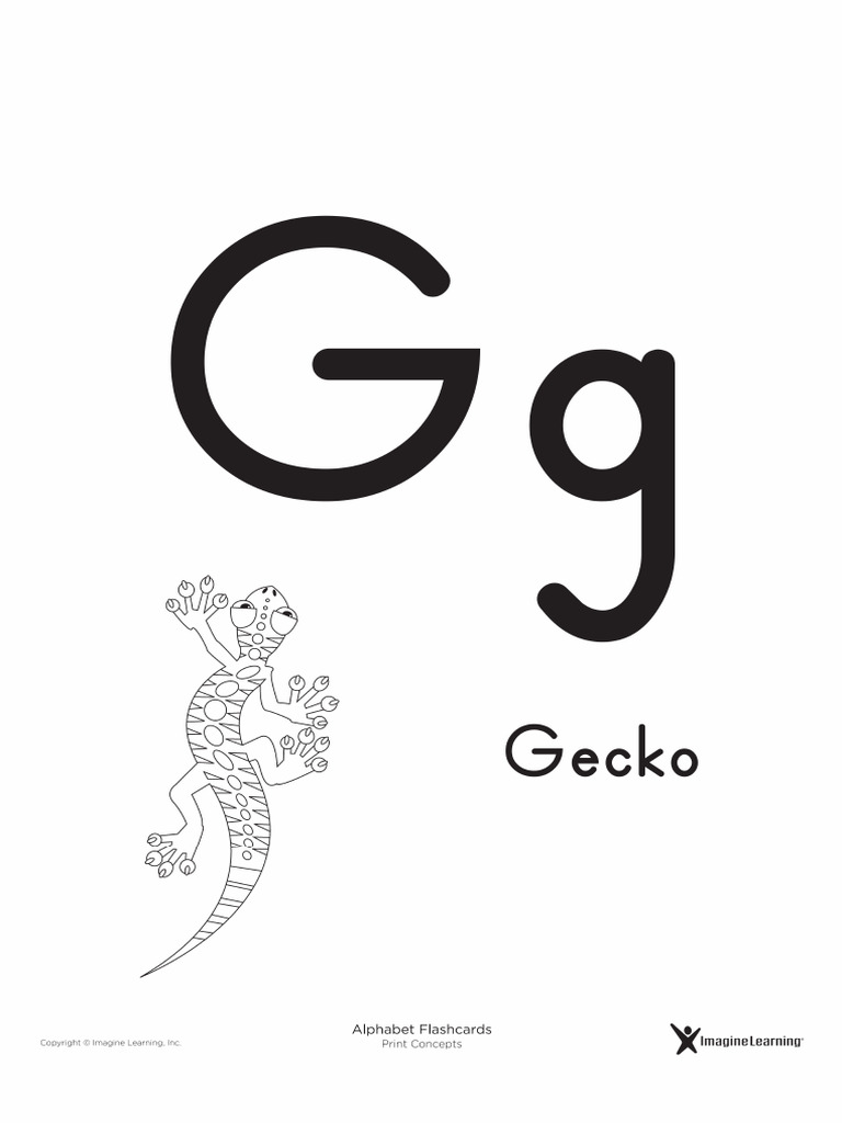 The Alphabet - G To L | PDF