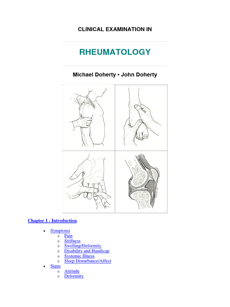 Doherty, Clinical Examination | Download Free PDF | Anatomical Terms Of ...