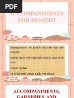 Grade 9: Tle-He Cookery Prepare Dessert and Sweet Sauces | PDF | Desserts | Custard