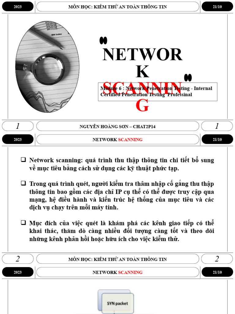 Network Scanning | PDF
