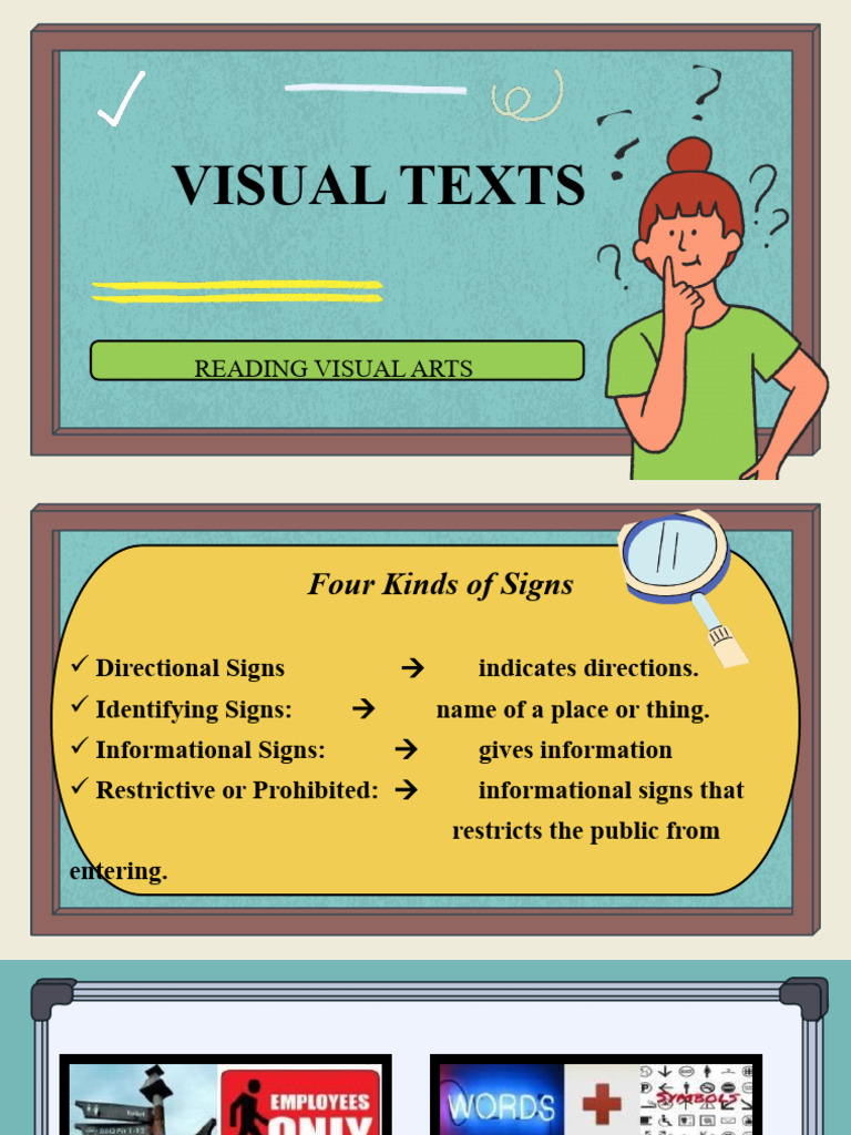 Understanding Visual Texts for Grade 4 | PDF | Image | Information