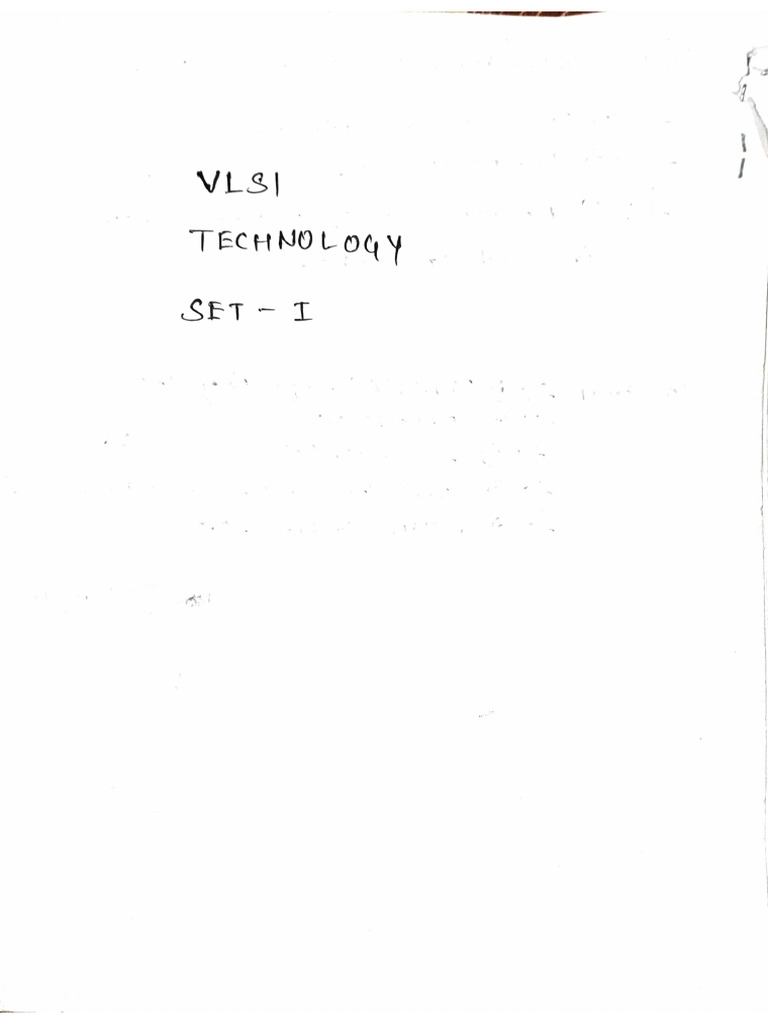 Vlsi 2 | PDF