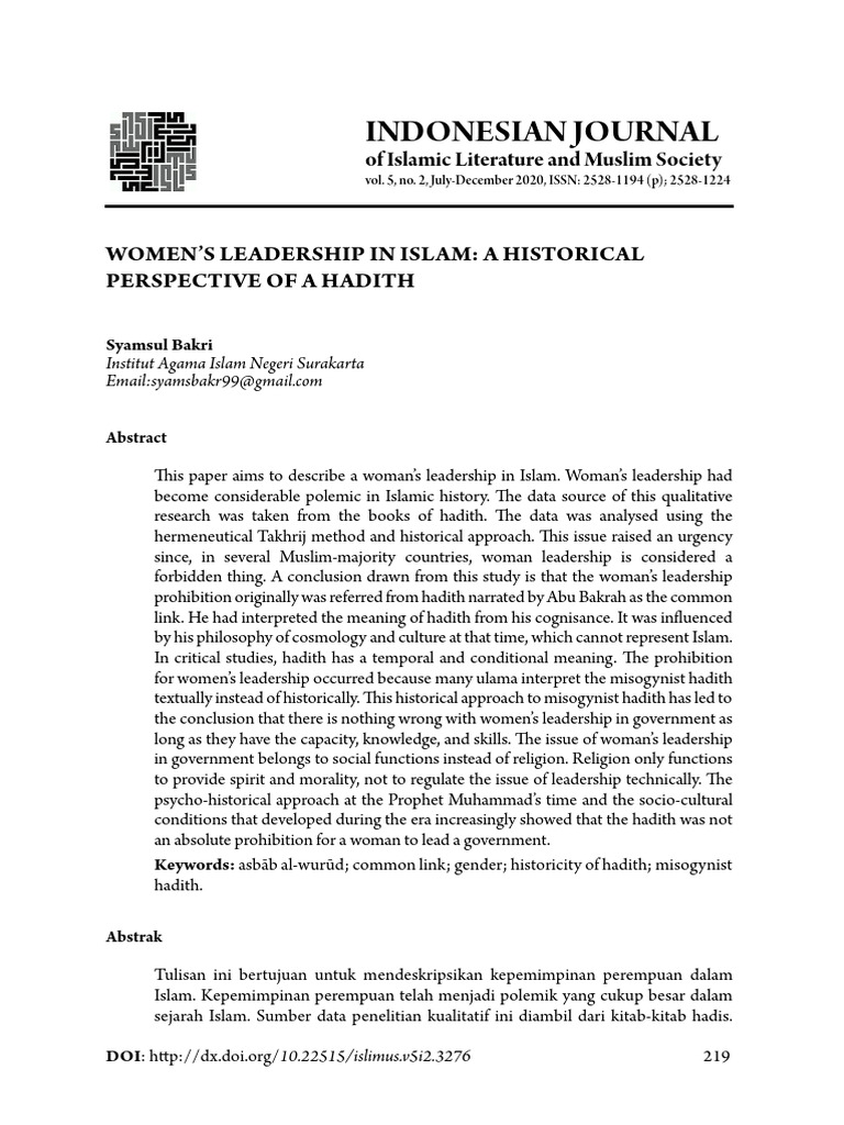 Parmin, 5-Syamsul Bakri | PDF | Hadith | Muhammad