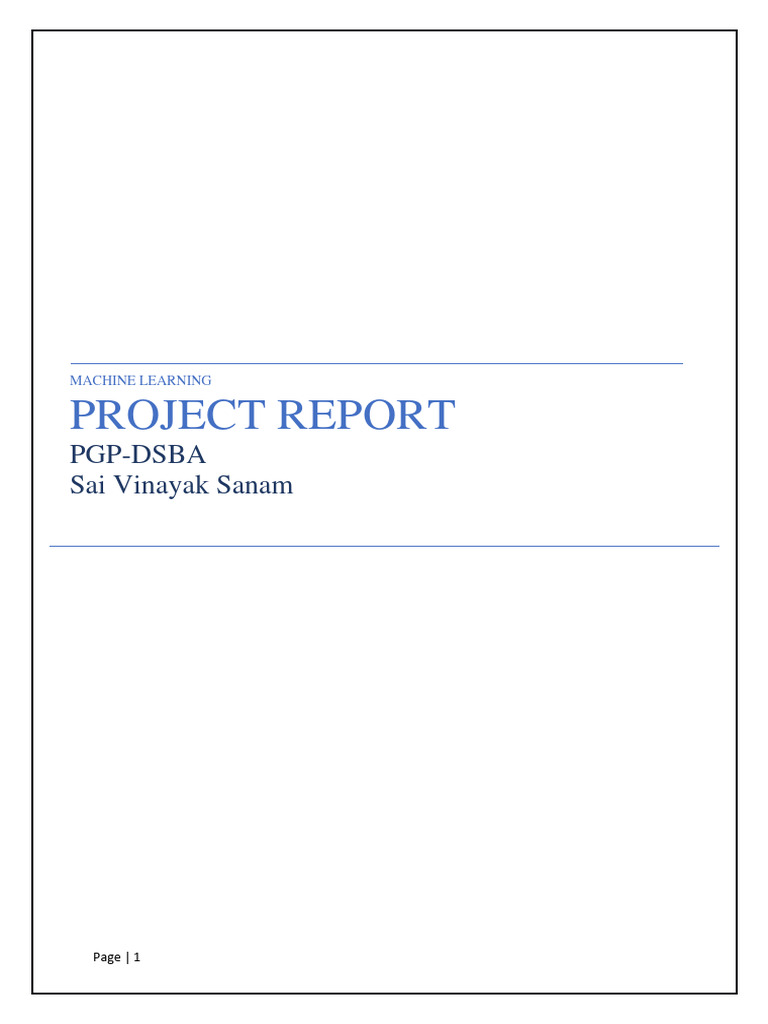 SaiVinayakSanam ML2Project | PDF | Receiver Operating Characteristic ...
