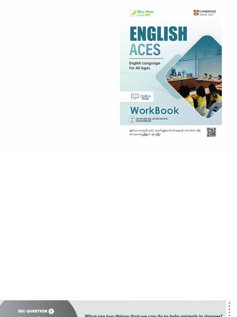 English ACES Workbook Fit | PDF