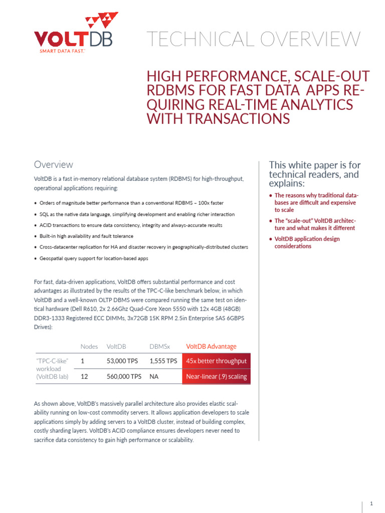 High-Performance DBMS for Developers | PDF | Databases | Replication (Computing)