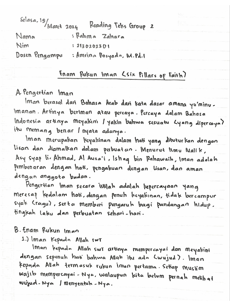 Resume2_Rahma Zahara_2130202301 | PDF