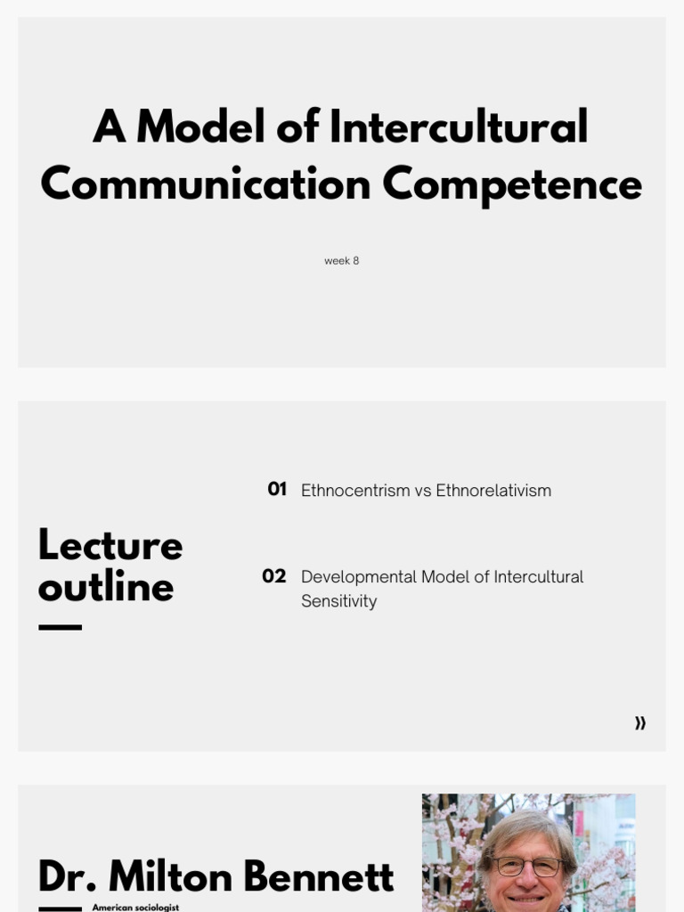 A Model of Intercultural Communication Competence | PDF | Experience ...