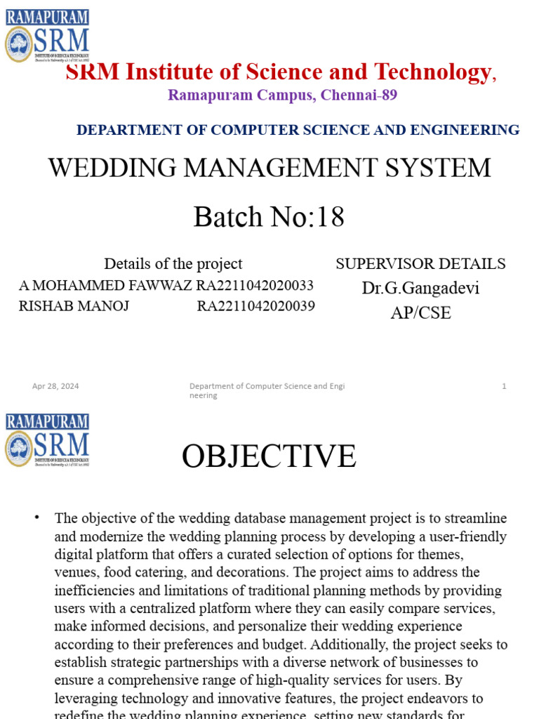 Dbms Report | PDF | Usability | Data Model