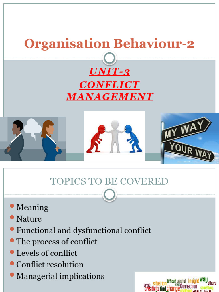 Conflict Management | PDF | Group Cohesiveness | Creativity
