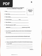 AIBE Eligibility Undertaking Form | PDF