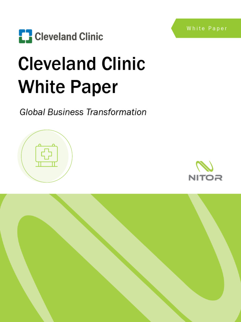 Cleveland Clinic's Global Business Transformation | PDF | Supply Chain ...