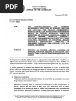 DOH 8-Point Action Agenda - The Medium-Term Strategy of The Health ...