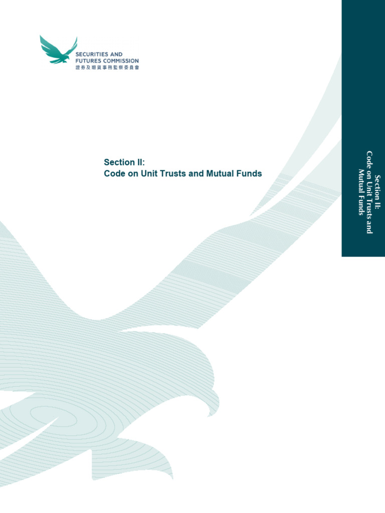 SFC UT Code | PDF | Repurchase Agreement | Trustee SFC UT Code | PDF | Repurchase Agreement | Trustee