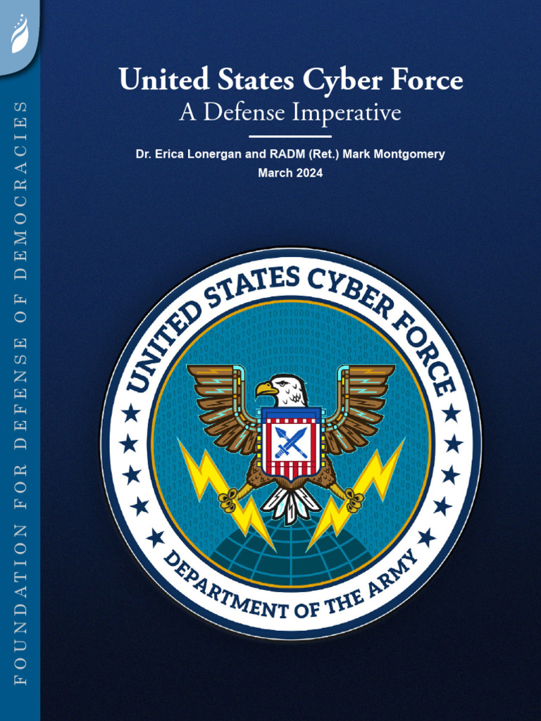 Cyber Force A Defense Imperative | PDF | Cyberwarfare | Security