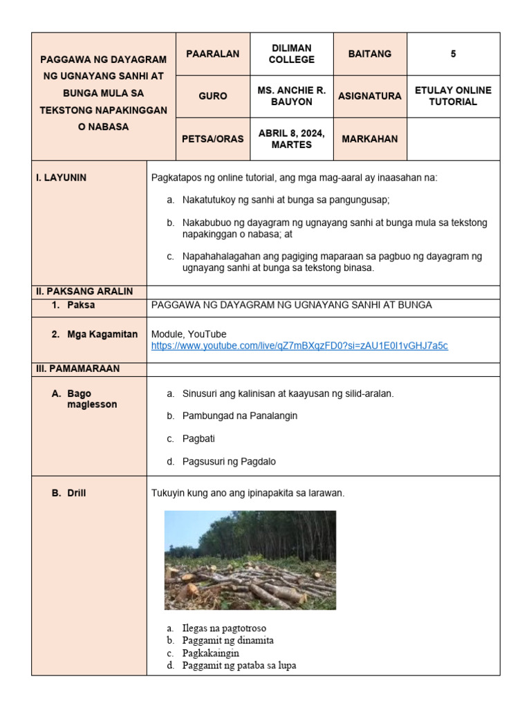 BAUYON - ETUlay Filipino - Exemplar | PDF BAUYON - ETUlay Filipino - Exemplar | PDF