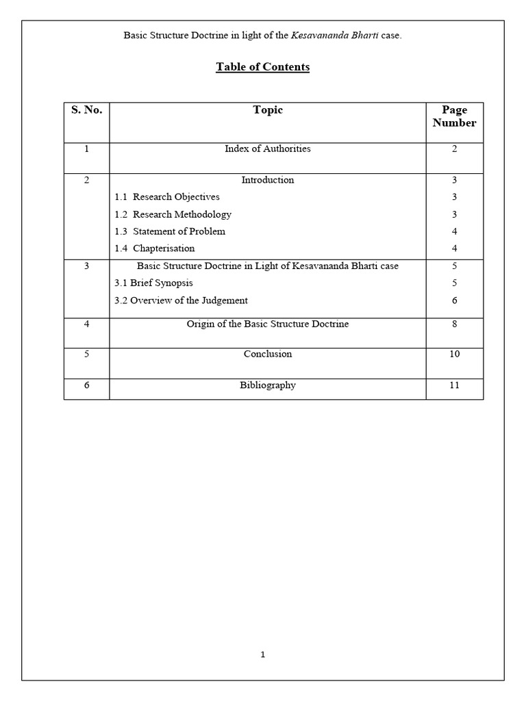 Basic Structure Doctrine | PDF | Public Law | Legal Documents Basic Structure Doctrine | PDF | Public Law | Legal Documents