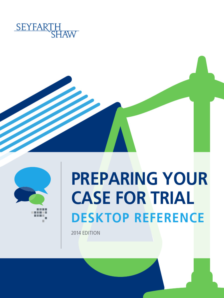 Preparing Your Case For Trial: Desktop Reference | PDF | Witness ...