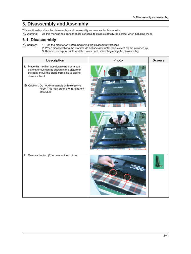 Disassembly & Reassembly | PDF | Electronics | Equipment