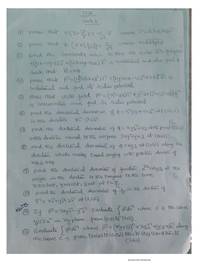 m3 5 Units Important Questions PDF | PDF