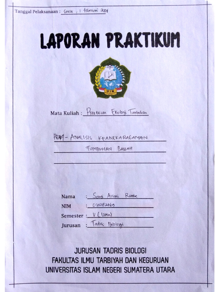 Laporan Prak 4 Ektum - Santi Ariani Rambe | PDF