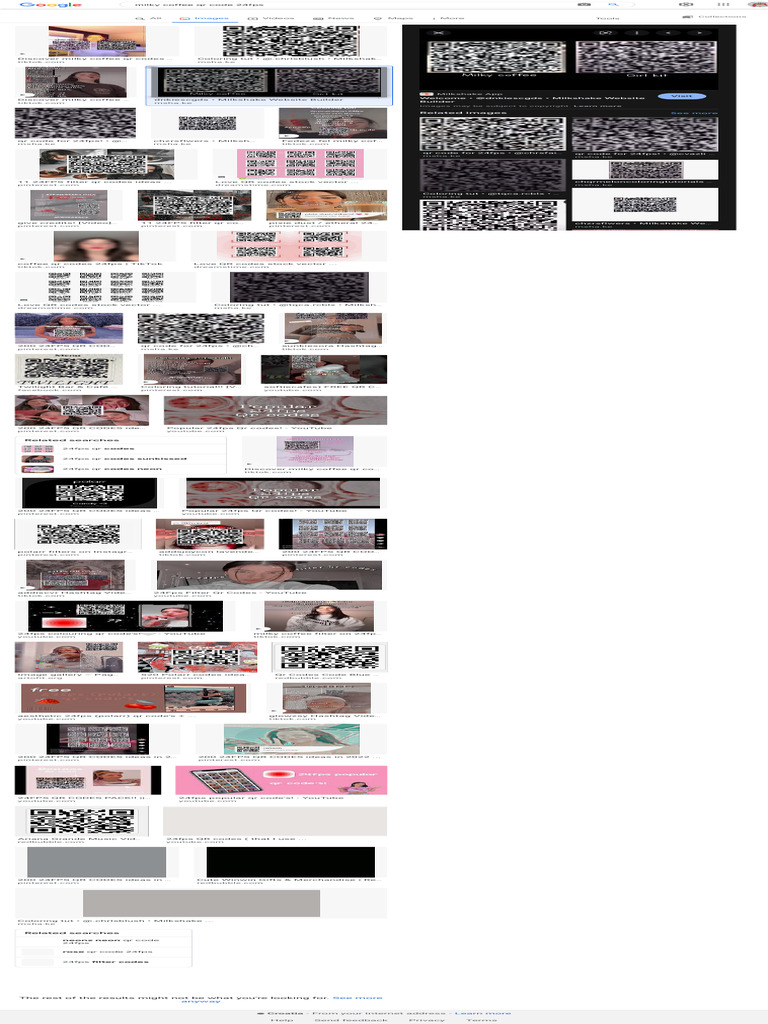Milky Coffee QR Code 24fps - Google Search | PDF | Computer Mediated ...