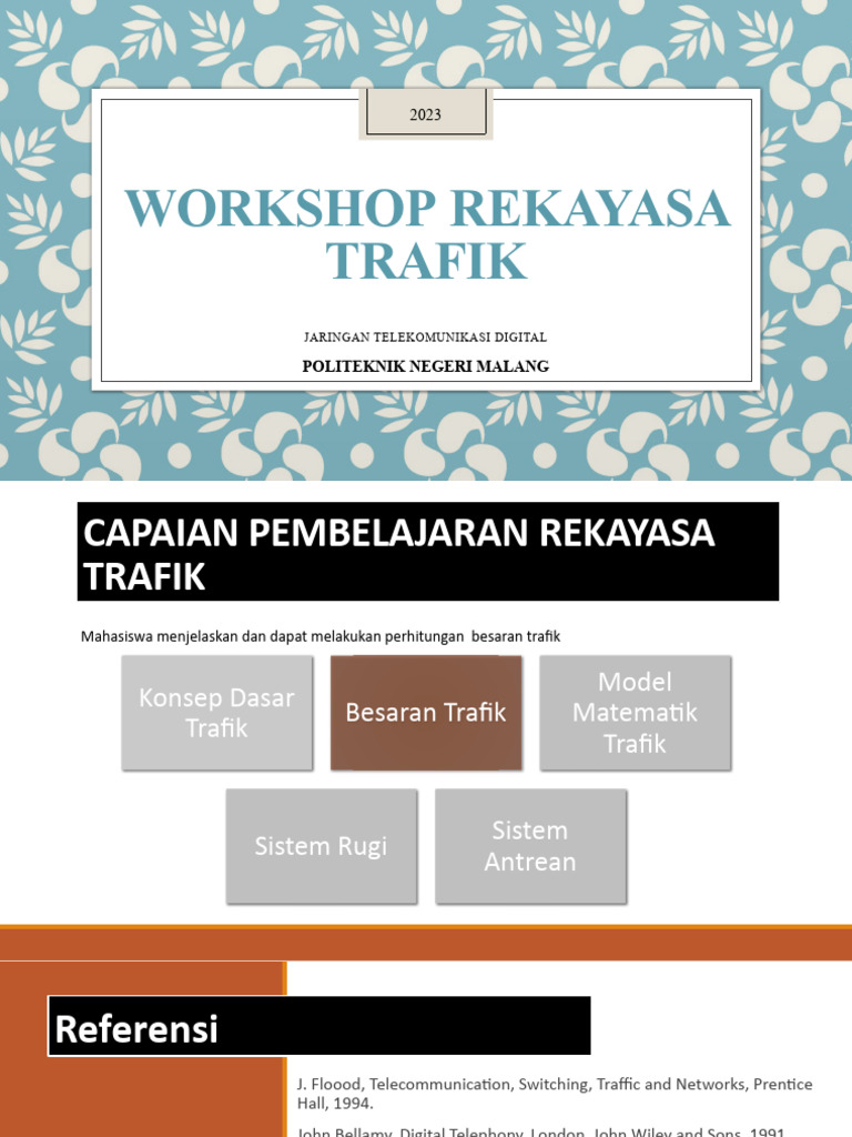 Besaran Trafik | PDF
