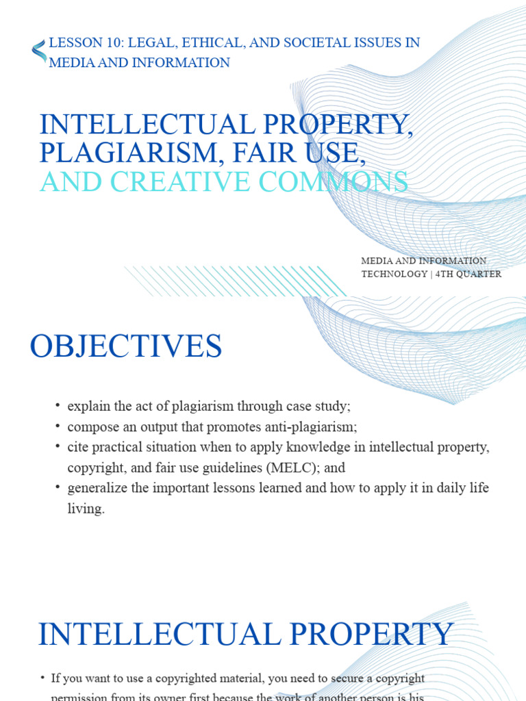 Legal and Ethical Media Use Guide | PDF | Intellectual Property | Copyright
