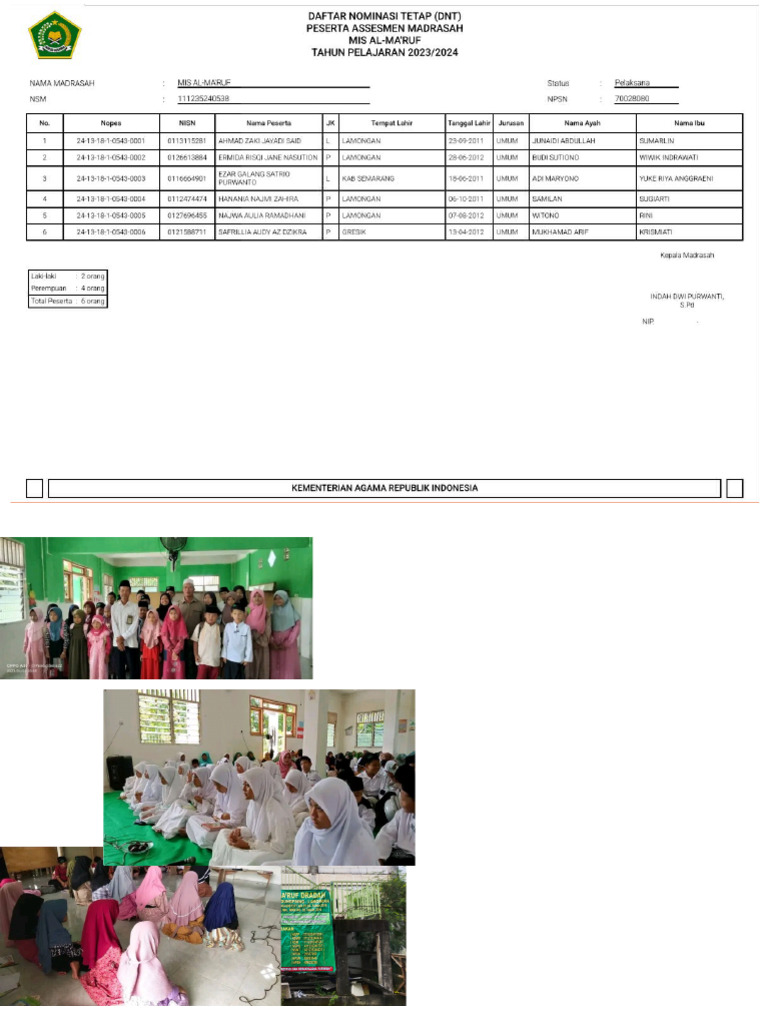 Contoh Foto Copy Rekening | PDF