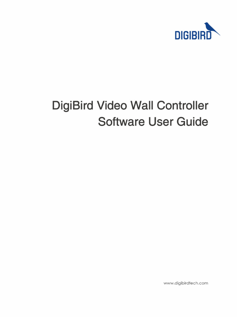 3 DIGIBIR VWC - Software User Guide | PDF | Installation (Computer ...