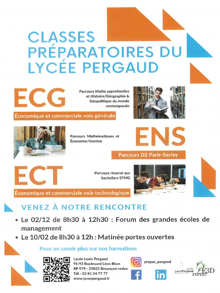 Lycee Pergaud Classes Prepas | PDF