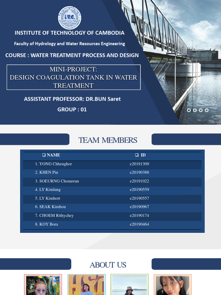 FINAL MINI-PROJECT_( Group Coagulation Tank ) | PDF | Water ...