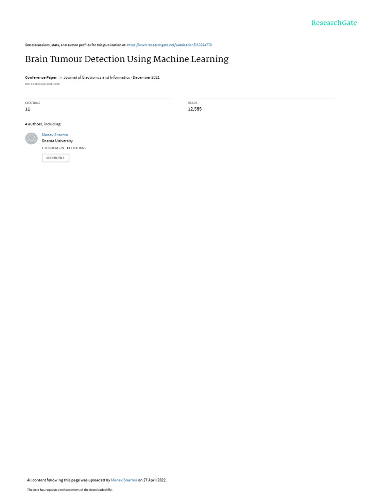Brain Tumour Detection Using M-IRO-Journals-3 4 5 | PDF | Image ... Brain Tumour Detection Using M-IRO-Journals-3 4 5 | PDF | Image ...