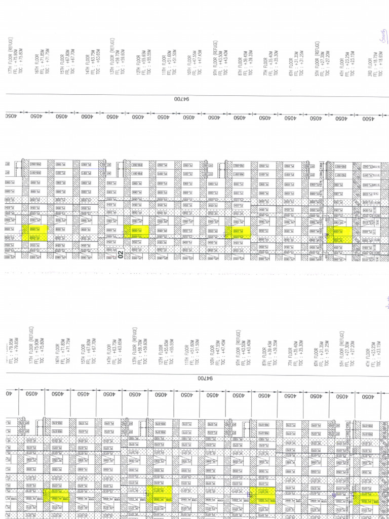 Face Mount Bracket Loaction For Refuge Panel at Wall Area | PDF