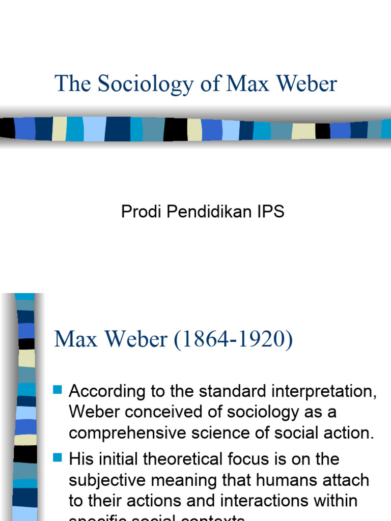 PPT - Max Weber | PDF | Max Weber | Bureaucracy