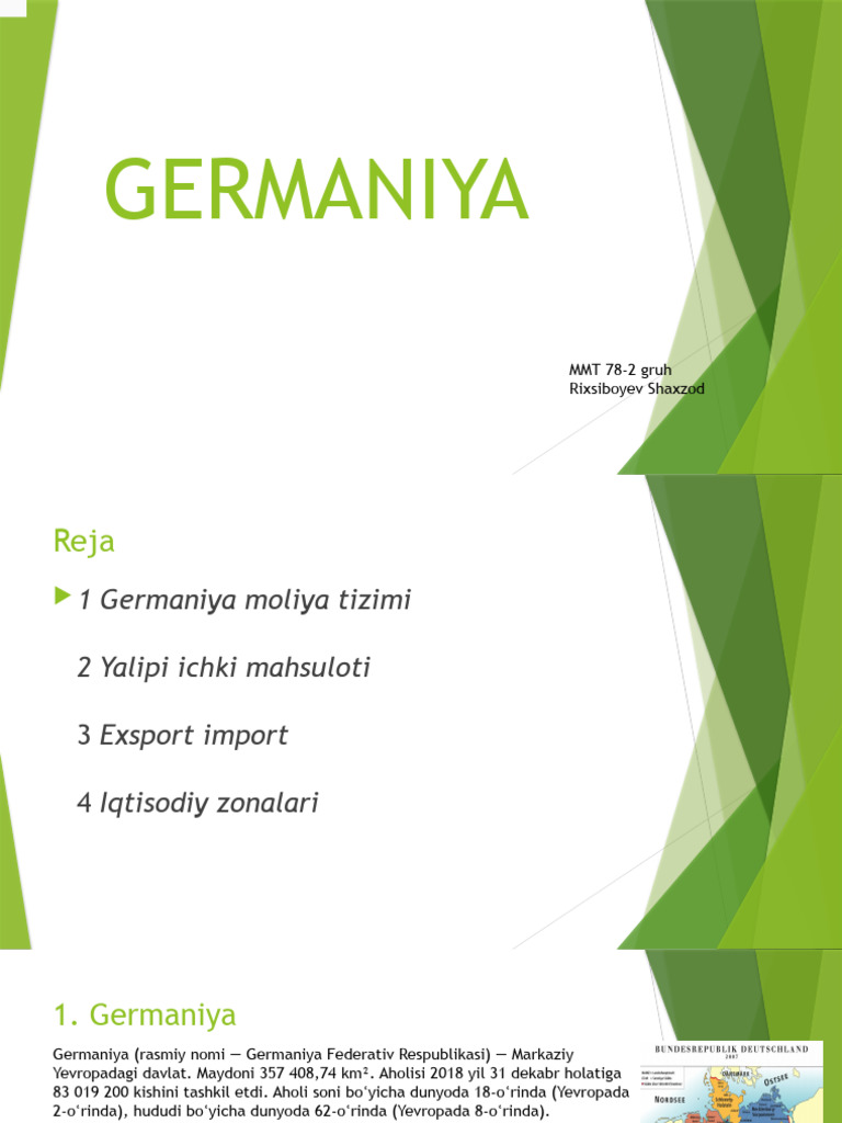 GERMANIYA | PDF