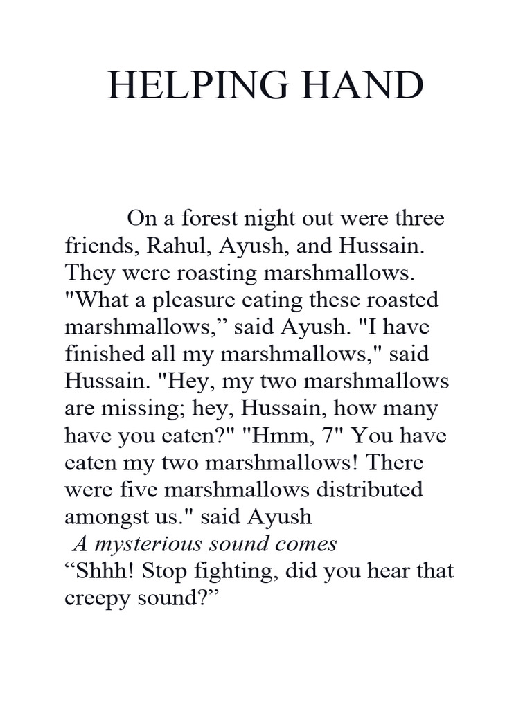 HELPING HAND - Mohd Rizan Aaqil | PDF | Self-Improvement | Religion ...