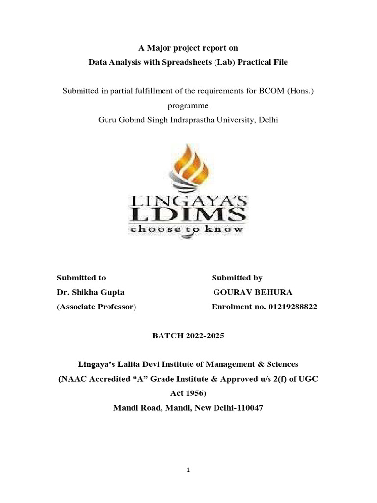 Shishu Manu | PDF | Microsoft Excel | Spreadsheet