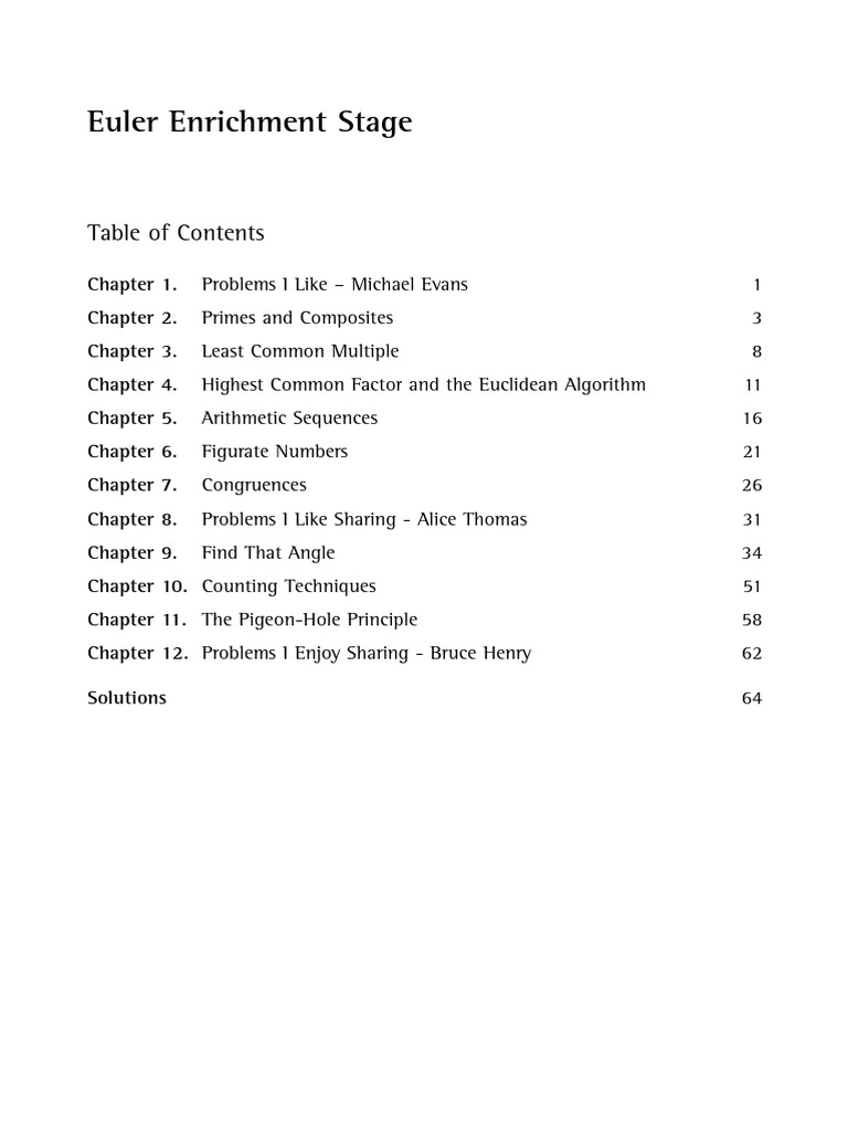Euler Problems Excerpt | PDF | Numbers | Prime Number