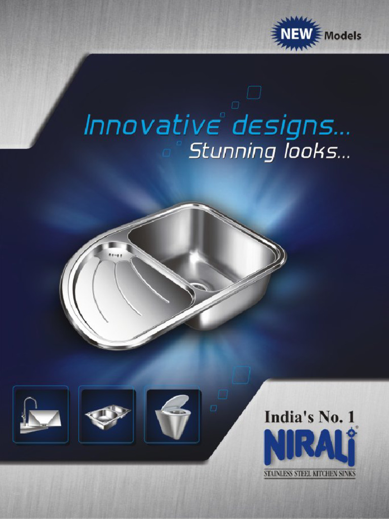 Nirali Kitchen Sinks Cata Cum Pricelist1 | PDF