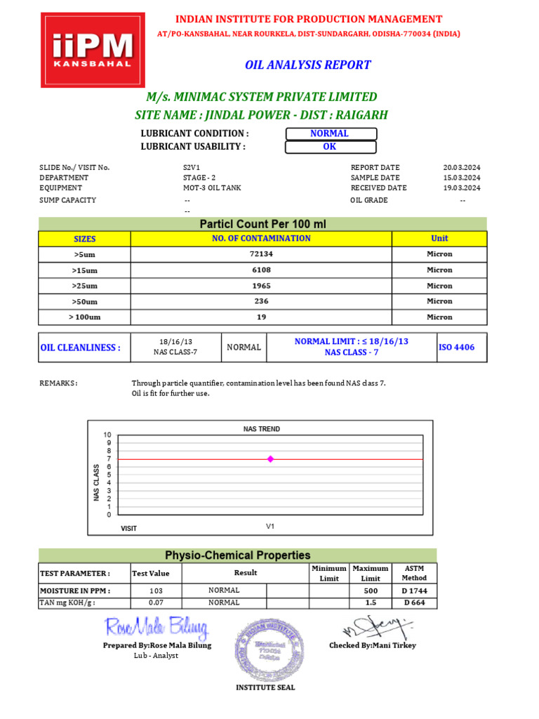 Mot-3 Oil Tank | PDF