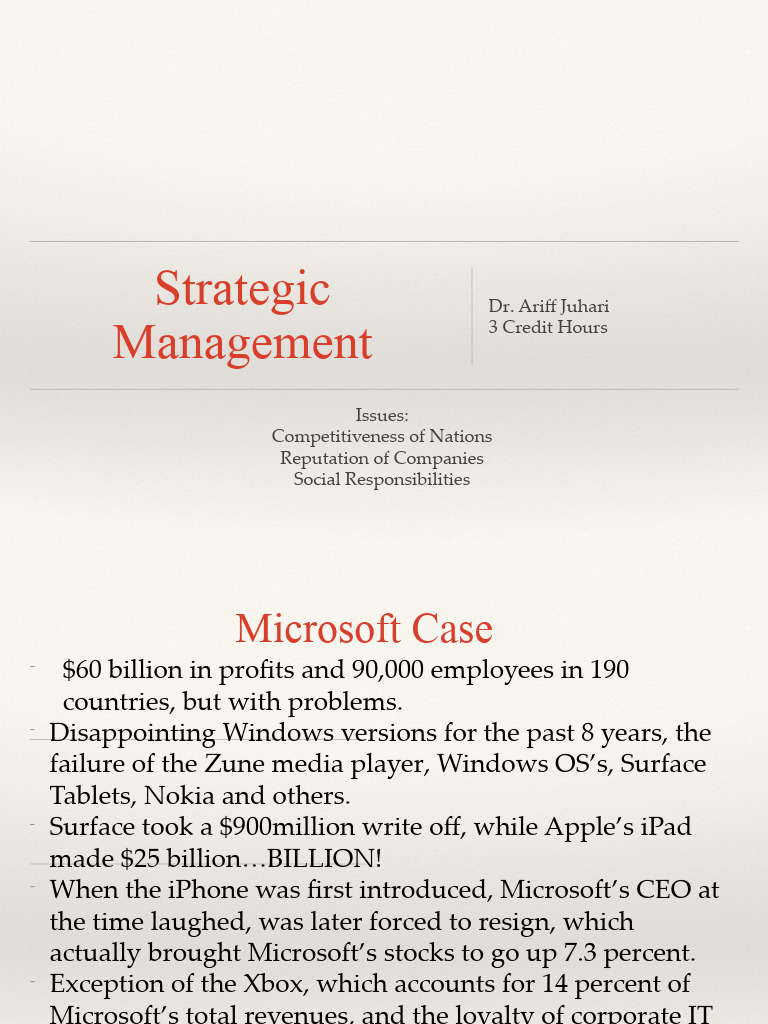 Chap1_StratMgmt_PP (1) | PDF | Strategic Management | Corporate Social Responsibility