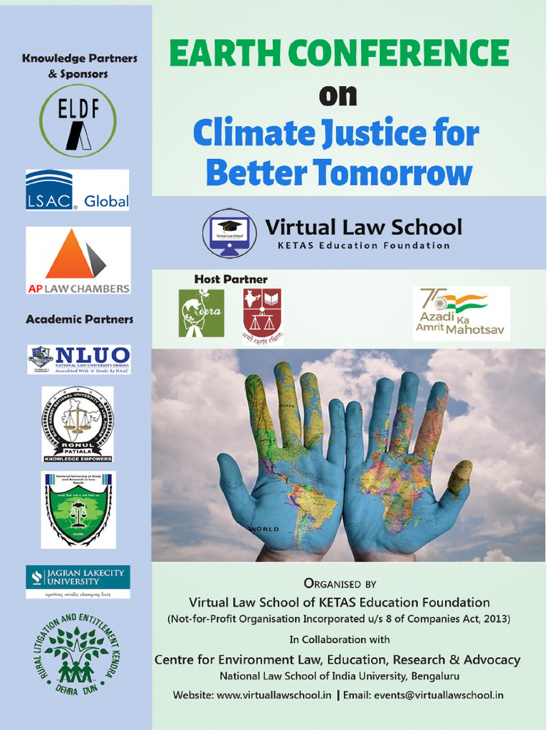 Earth Conference Brochure VLS CEERA | PDF | United Nations Environment ...